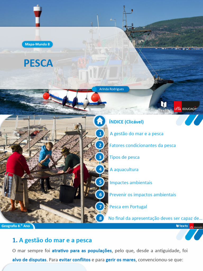 Pesca | PDF | Aquicultura | Mar
