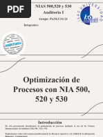 Evidencia de Auditoria - NIA 500 | PDF | Muestreo (Estadísticas) | Auditoría
