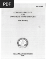 IRC-21 - (Road Bridges Sec-III Code and Practice) | PDF