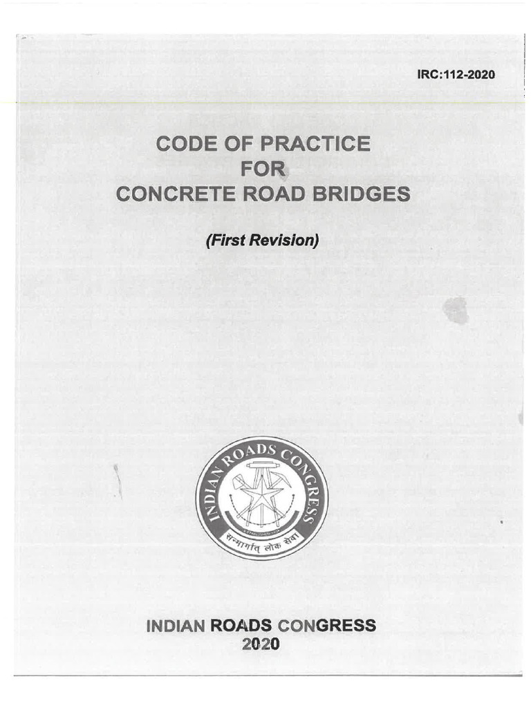112_IRC 112-2020 | PDF | Strength Of Materials | Deformation (Engineering)