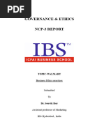 Code of Conduct of Walmart - Updated | PDF | Employment | Integrity