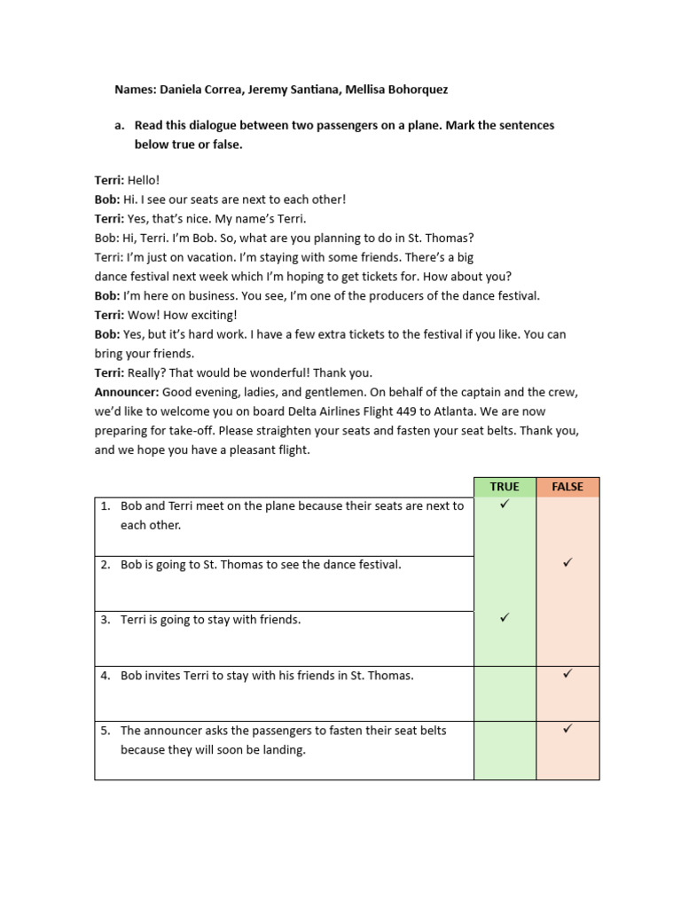Group Activity Unit 3 | PDF | Aviation Safety | Aviation Accidents And ...