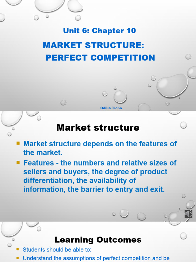 Unit 6 - Perfect Competition | PDF | Perfect Competition | Profit ...