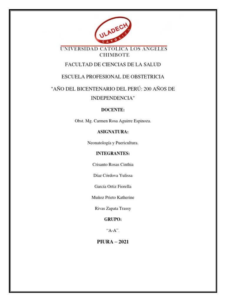 Caso clínico: Parto complicado y RN en riesgo | PDF | Parto | El embarazo