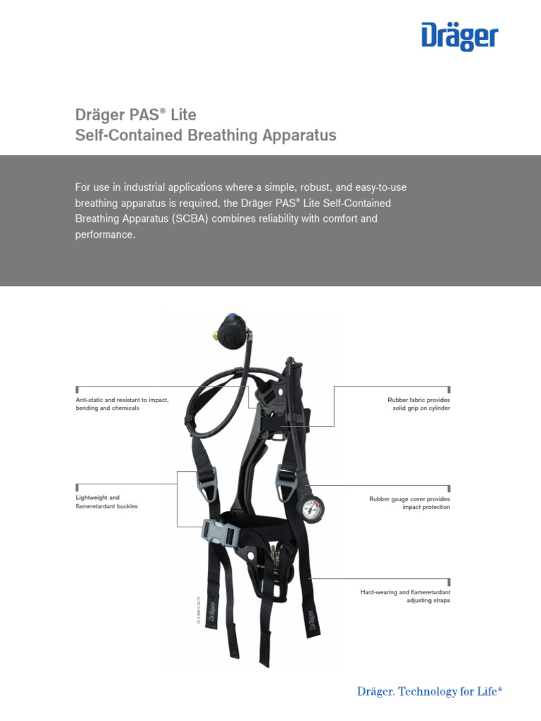 12.200a Draeger SCBA | PDF | Equipment