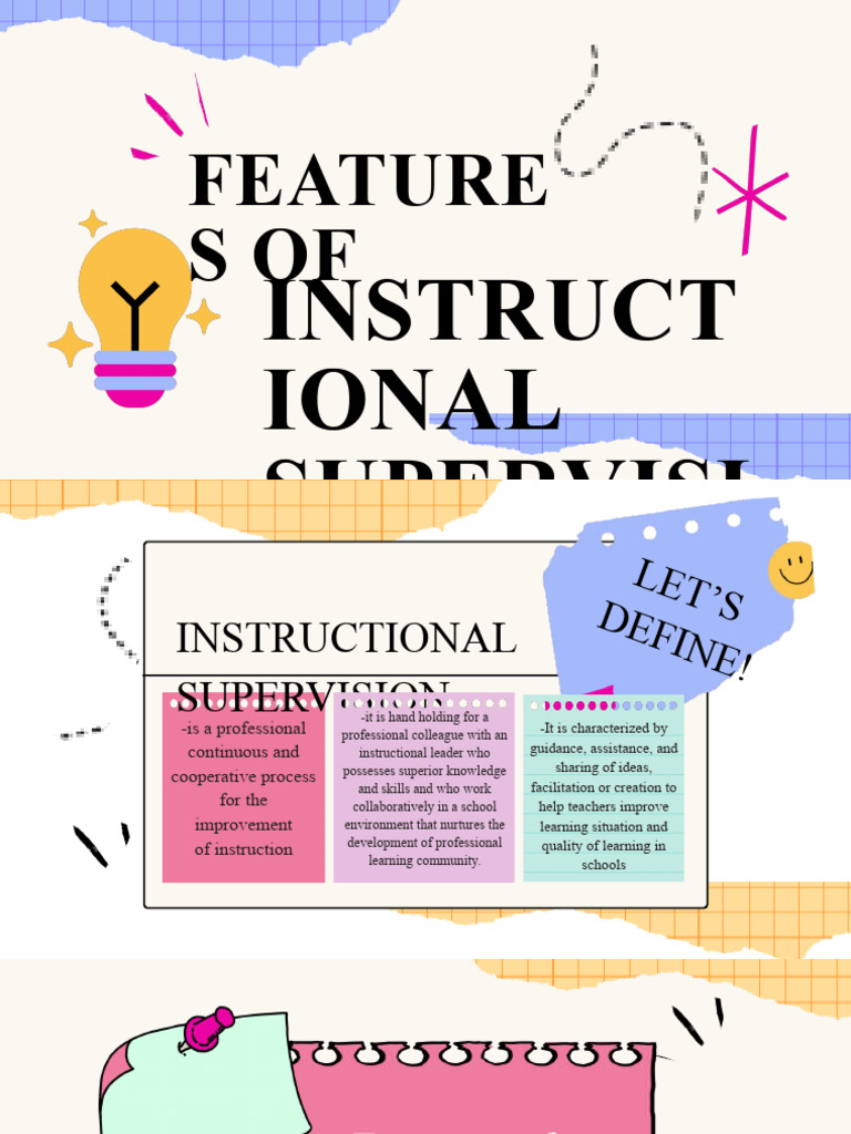 Instructional Supervision Guide | PDF