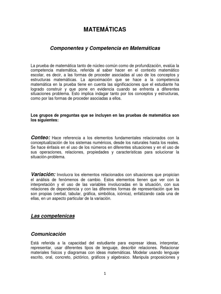 Pre Icfes | PDF | Matemáticas | Comunicación
