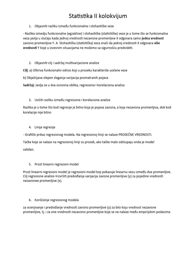 II Kolokvijum ST | PDF