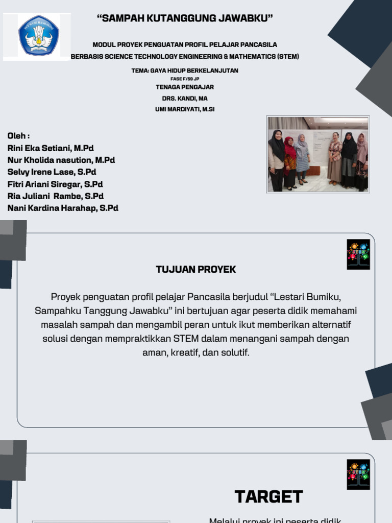 Pengembangan Modul Ajar P5 Berbasis STEM - Kel Cabdis XI | PDF