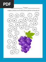 LKPD Menulis Menebalkan Huruf Kelas 1 Bahasa Indonesia | PDF