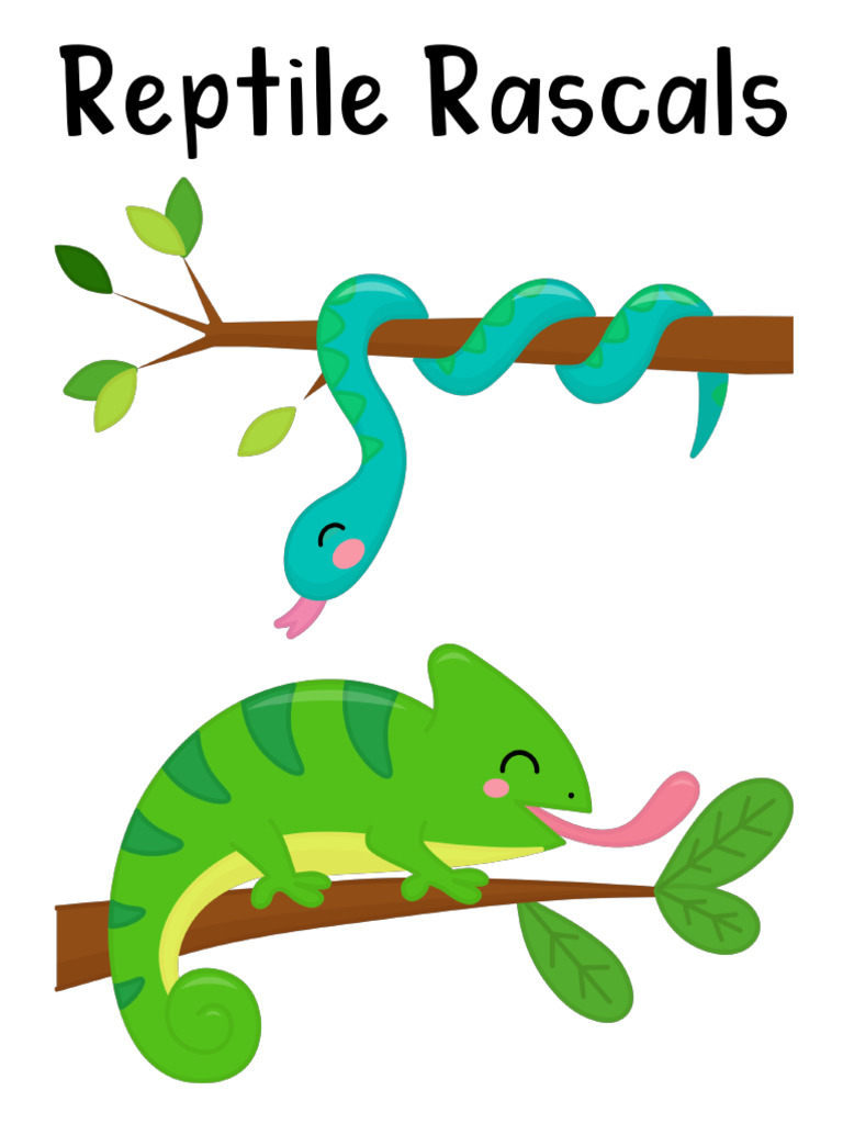 Reptiles Printable | Download Free PDF | Reptile | Amphibian