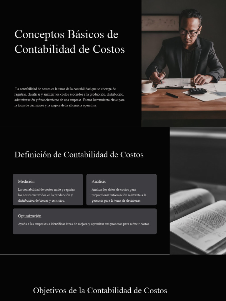 Presentación Costo y Gasto | PDF | Costo | Business