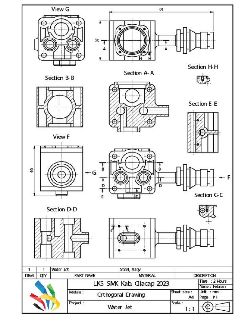 Materi LKS AutoCad | PDF
