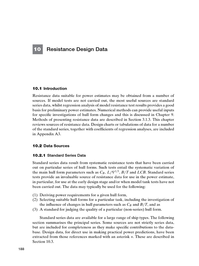 Ship Resistance and Propulsion Ref1 | PDF | Regression Analysis | Watercraft