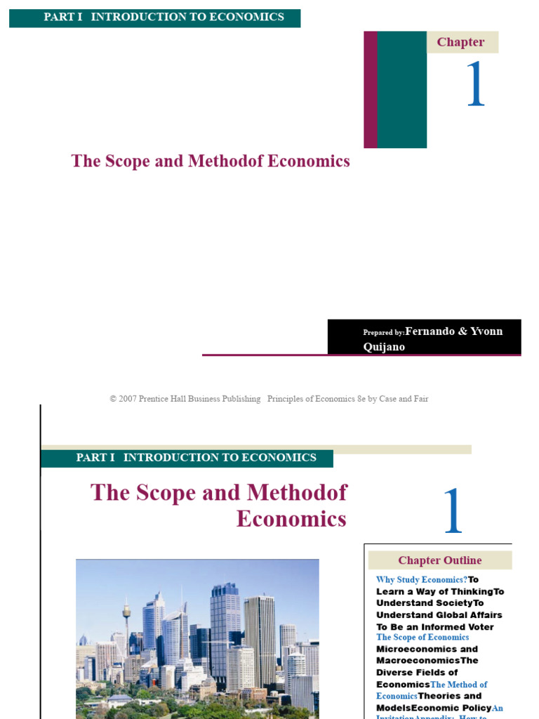 Chapter 01 - Scope and Methods of Economics 2 | PDF | Economics ...