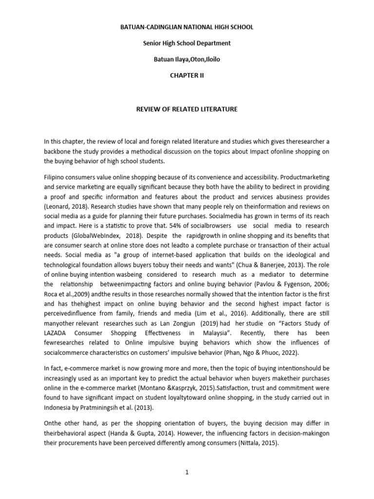 CHAPTER 2-WPS Office | PDF | Online Shopping | Behavior