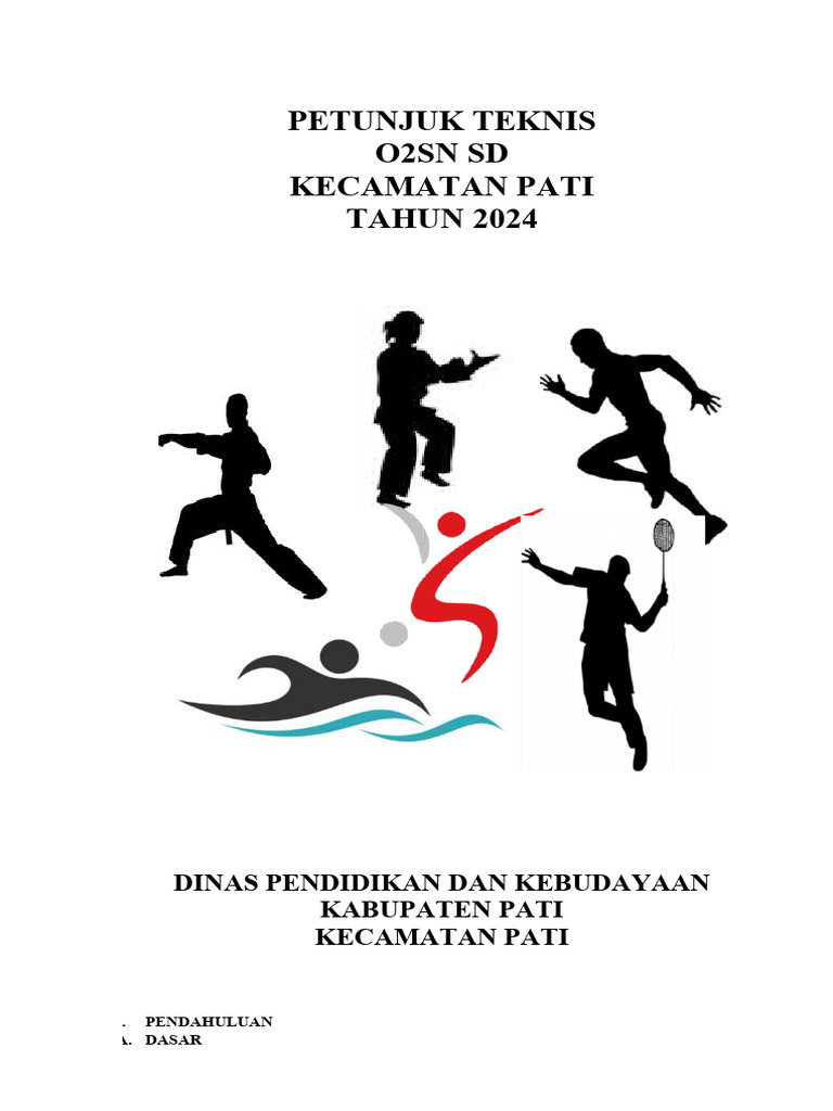Juknis Seleksi Kec O2sn SD 2024 | PDF