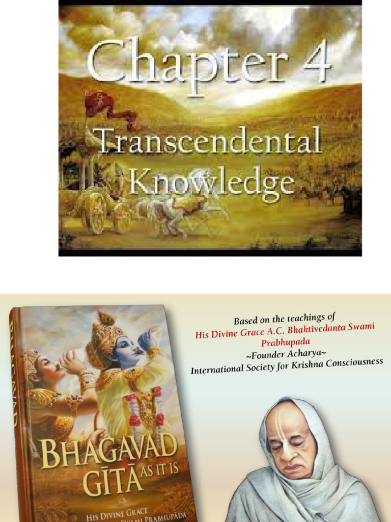 Gita-Simplified-chapter 4 | PDF | Bhagavad Gita | Brahman