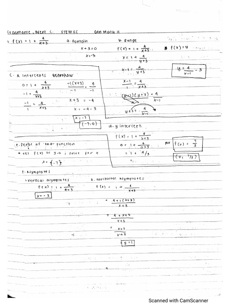 GenMath Assignment | PDF