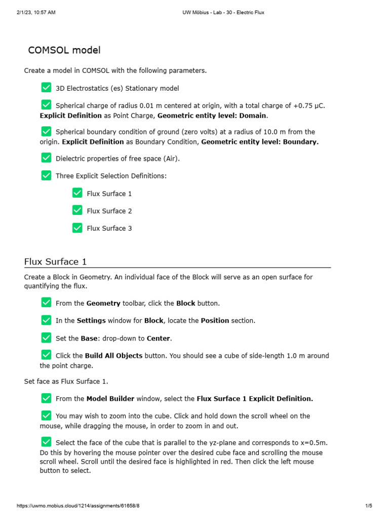 Cube Consol Models | PDF | Flux | Geometry