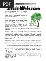 Lectura Del Medio Ambiente | PDF | Contaminación | Entorno natural