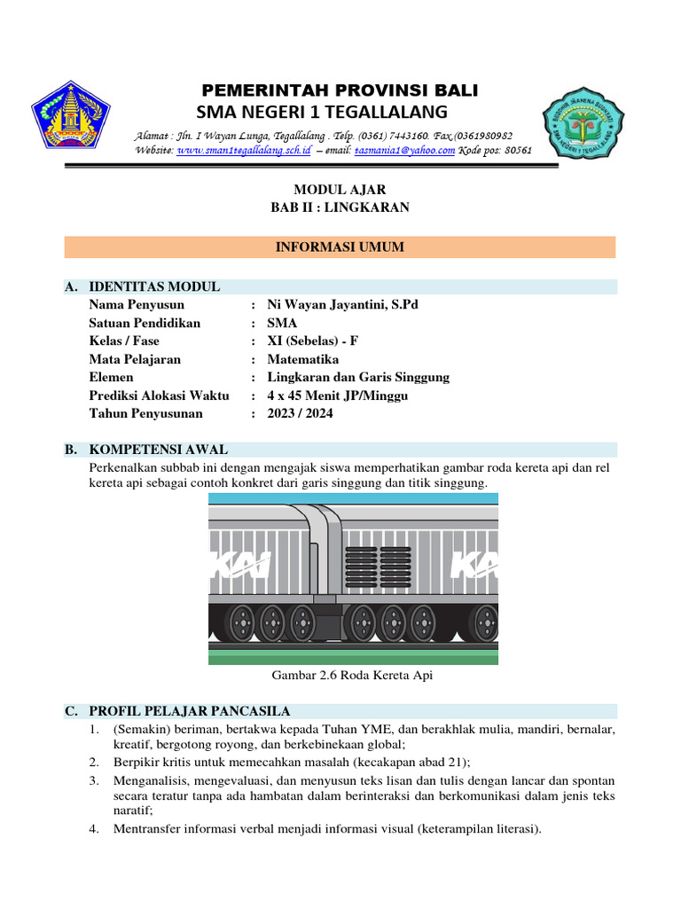 Matematika 11 Bab 2.2 | PDF