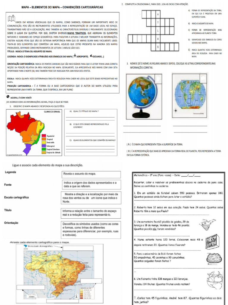 Elementos de Um Mapa | PDF