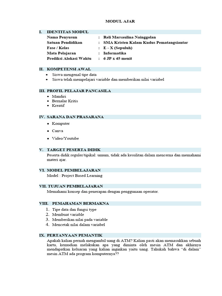 Modul Binus Python TP 3 | PDF