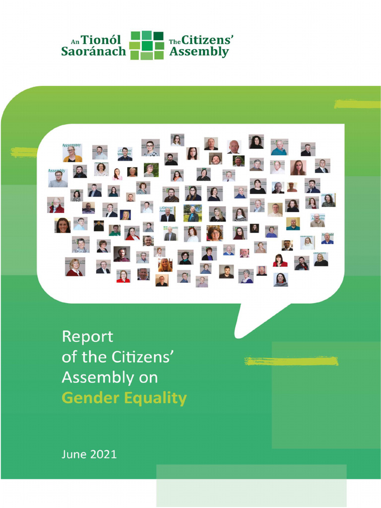 Report of The Citizens Assembly On Gender Equality | PDF | Gender ...