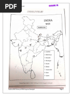 Map Work History Class 12 | PDF