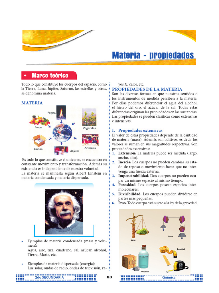 02 Materia - Propiedades | PDF | Importar | Líquidos