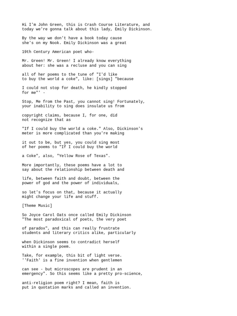 (English) Before I Got My Eye Put Out - The Poetry of Emily Dickinson ...