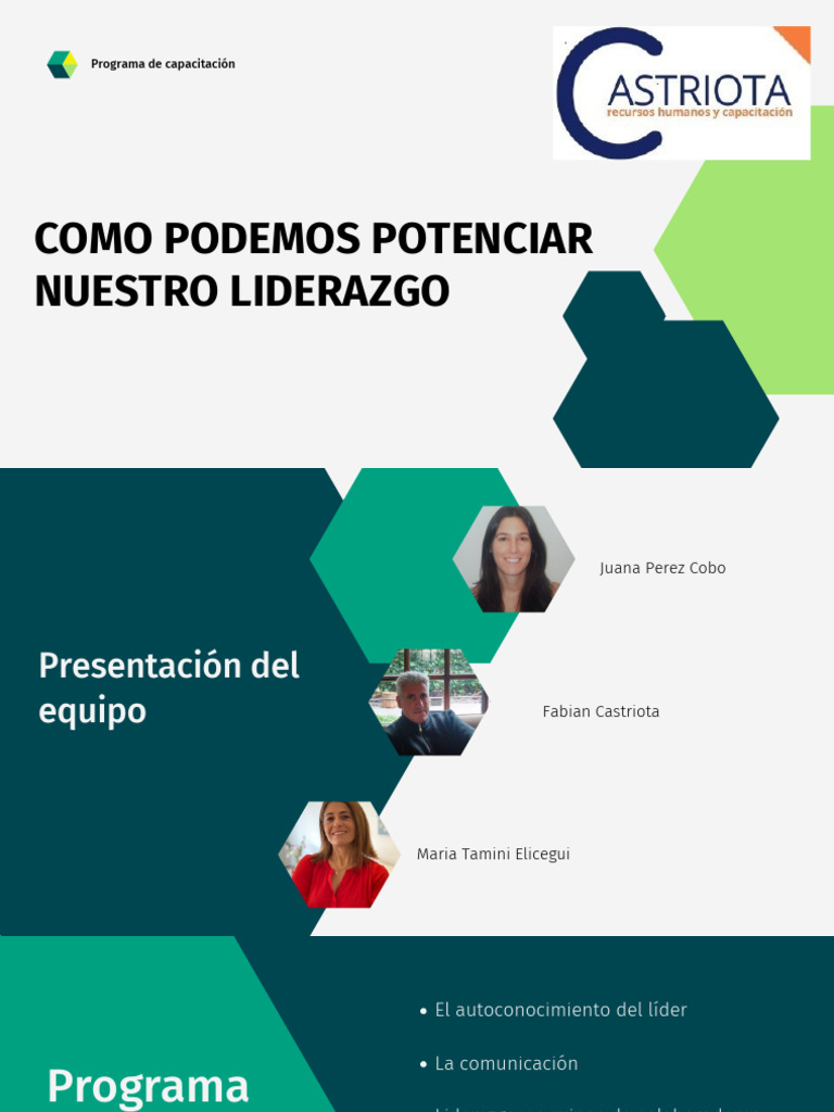 Modulo 1 El Autoconocimiento Del Líder Pdf Ciencias Del