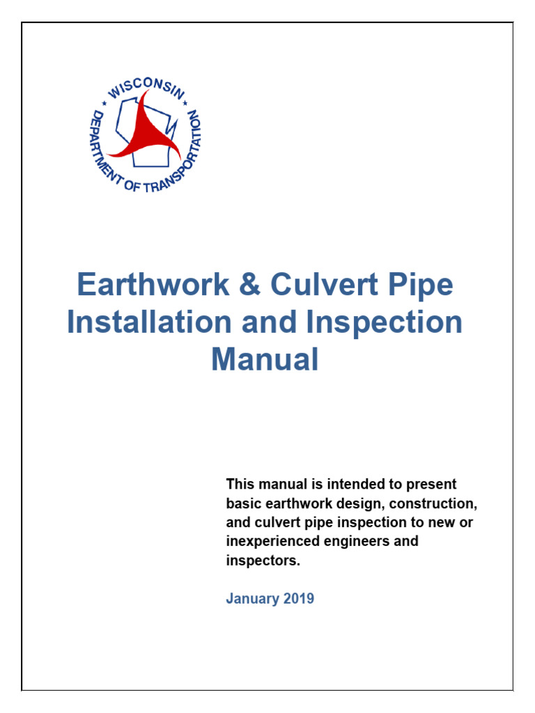 Earthwork E-Manual - 2019a | PDF | Silt | Soil Science