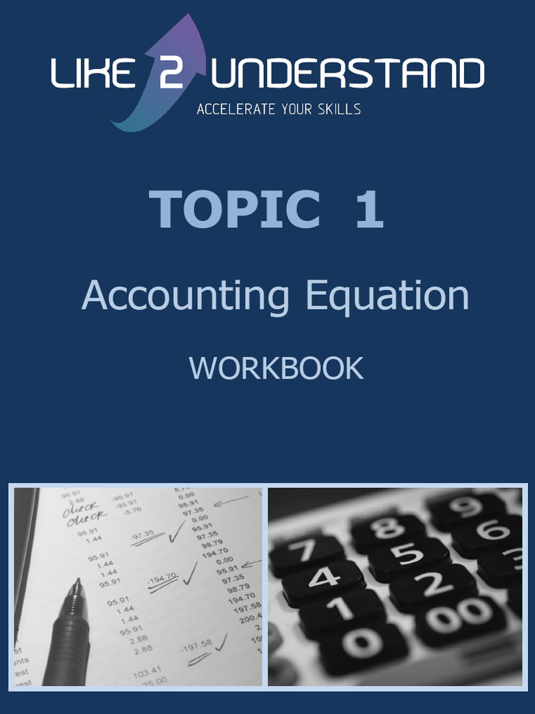GR 11 12 ACCOUNTING EQUATION Workbook | PDF | Debits And Credits ...