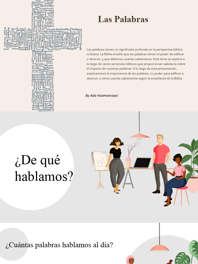 El Poder De Las Palabras Pdf Biblia Amor