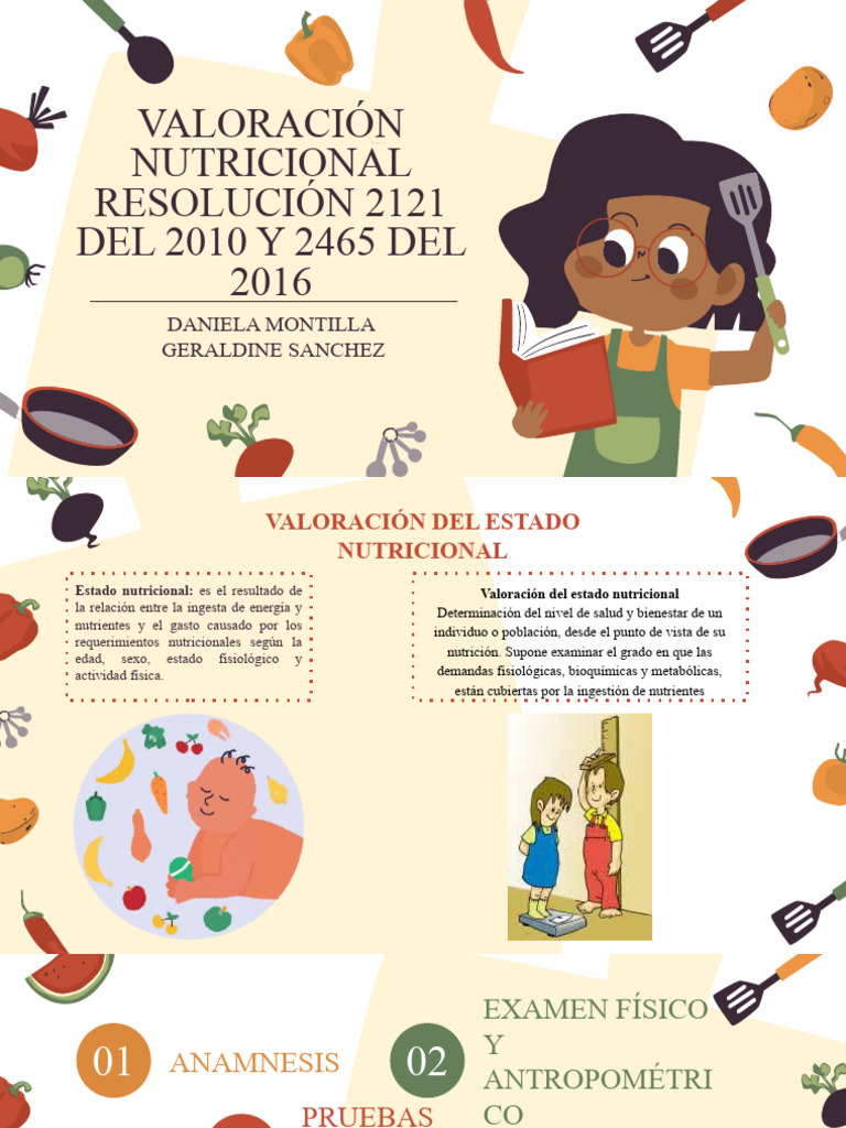 Valoracion Nutricional Daniela Montilla - Geraldine Sanchez | PDF ...