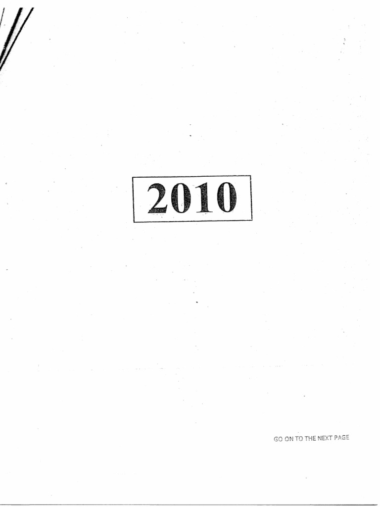 CSEC Geography June 2010 Paper 1 | PDF