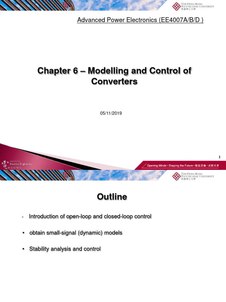 Chapter6 Modellingandcontrolofconverters 221030084001 176974a7 | Download Free PDF | Control ...