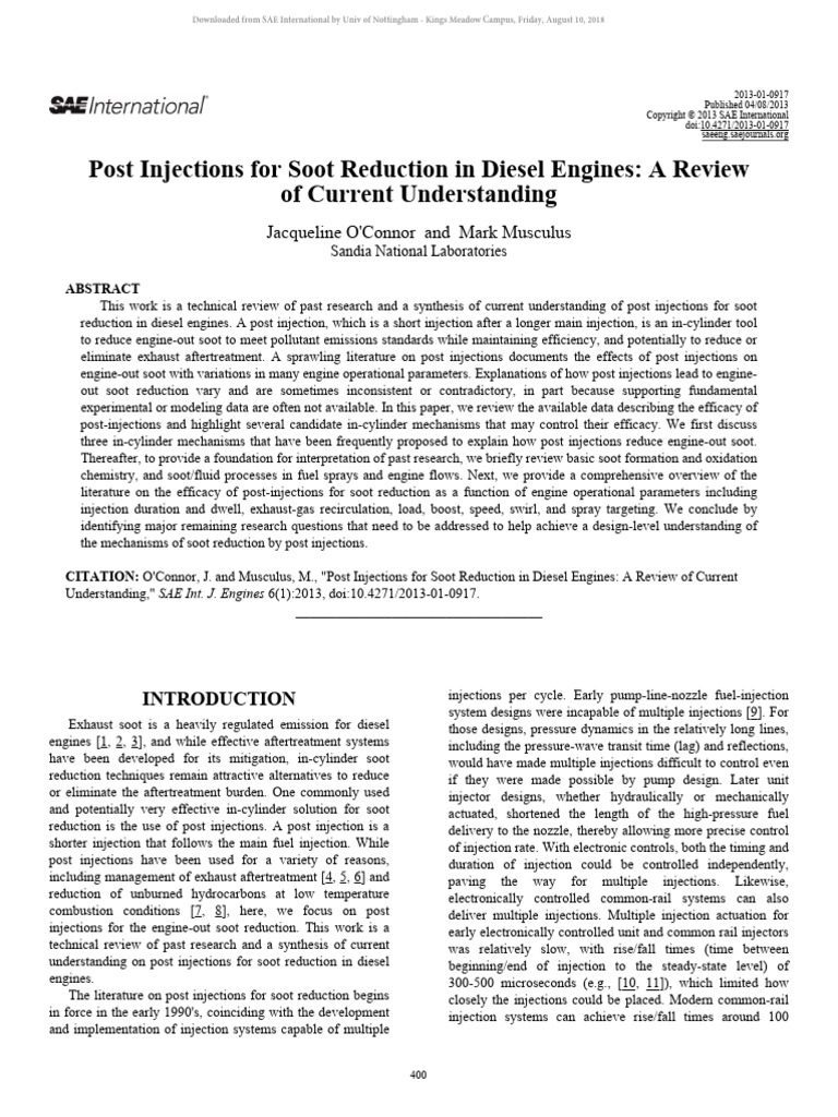10.4271@2013 01 0917 | Download Free PDF | Combustion | Fuel Injection
