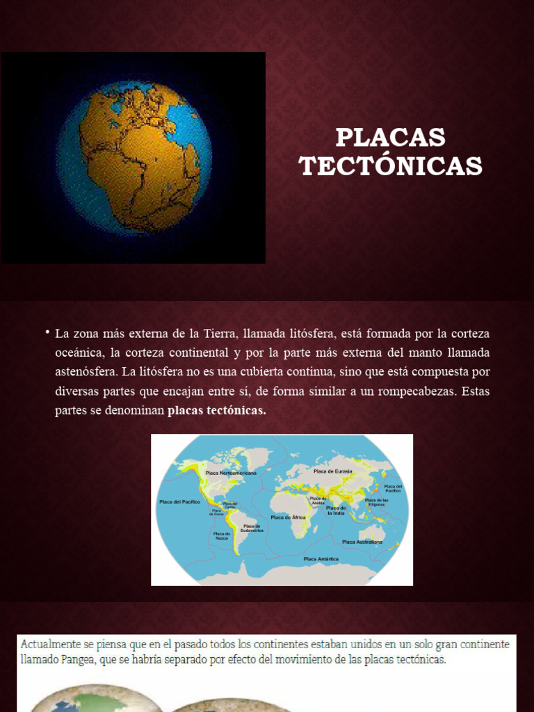 Placas Tectónicas | PDF | Placas tectónicas | Temblores