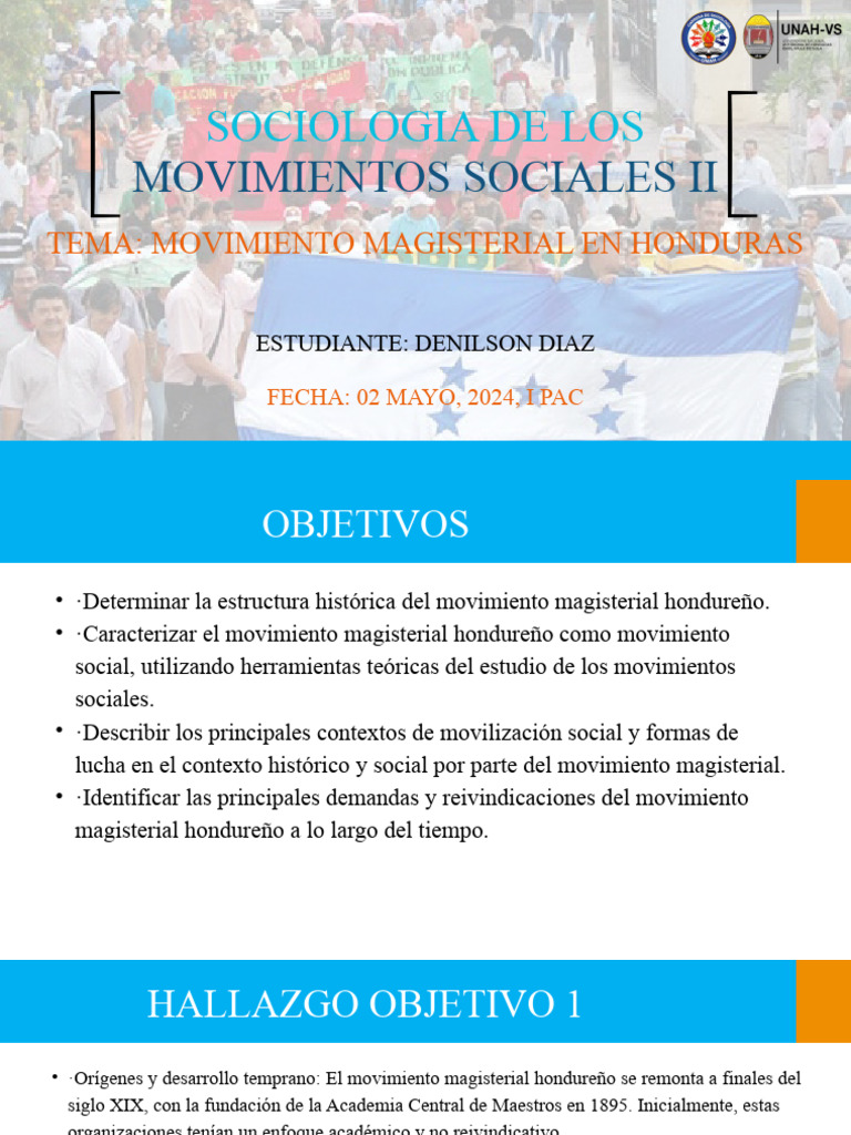 Movimiento Magisterial en Honduras | PDF | Honduras | Sociedad