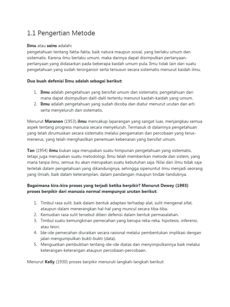 Metodologi Penelitian Sistem Informasi Topik1-7 | PDF