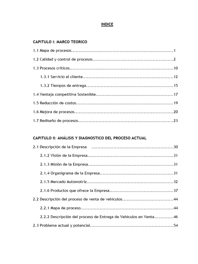 Indice | PDF | Vehículo de motor | Vehículos terrestres