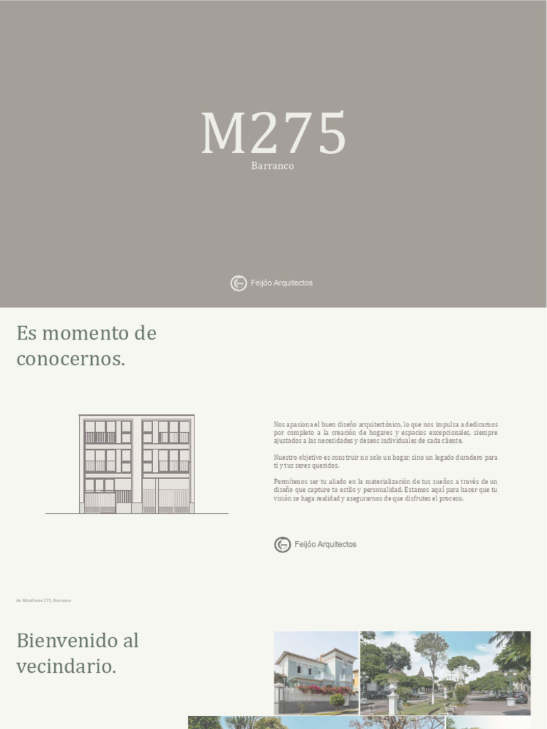 Brochure M275 Oct | PDF | Diseño de interiores | Habitación
