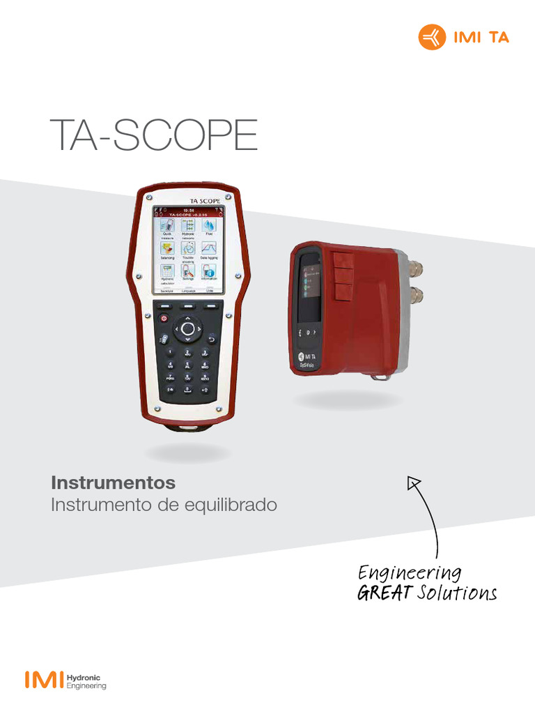 Ta-Scope Es Main | PDF | Sensor | Metrología
