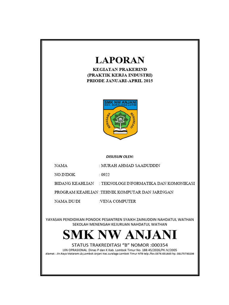 LAPORAN | PDF
