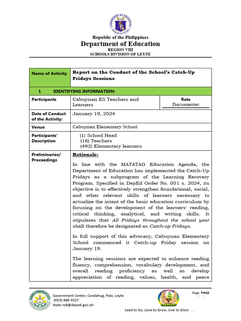 ACR - Form | Download Free PDF | Teachers | Human Communication