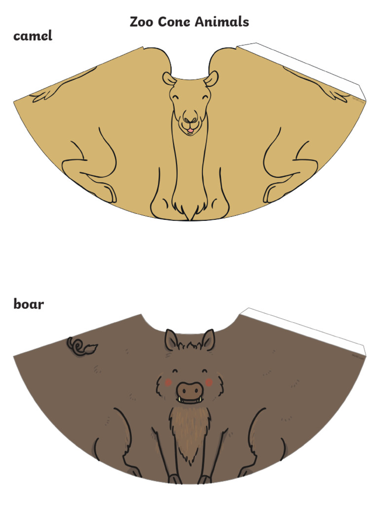 Animais em Cone | PDF