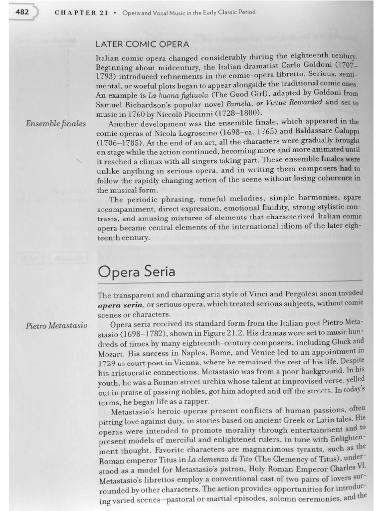 Opera and Vocal Music | PDF